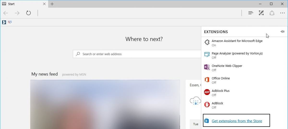 Cum instalam extensii in Microsoft Edge - ChestiiUtile.com